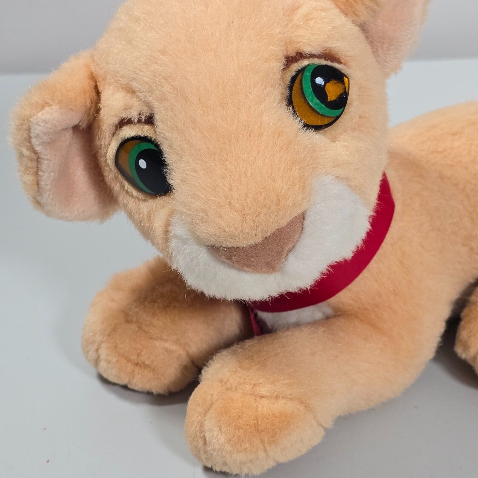 Vintage Lion King Purring Nala Plush Laying Down Stuffed Animal 1993 ...