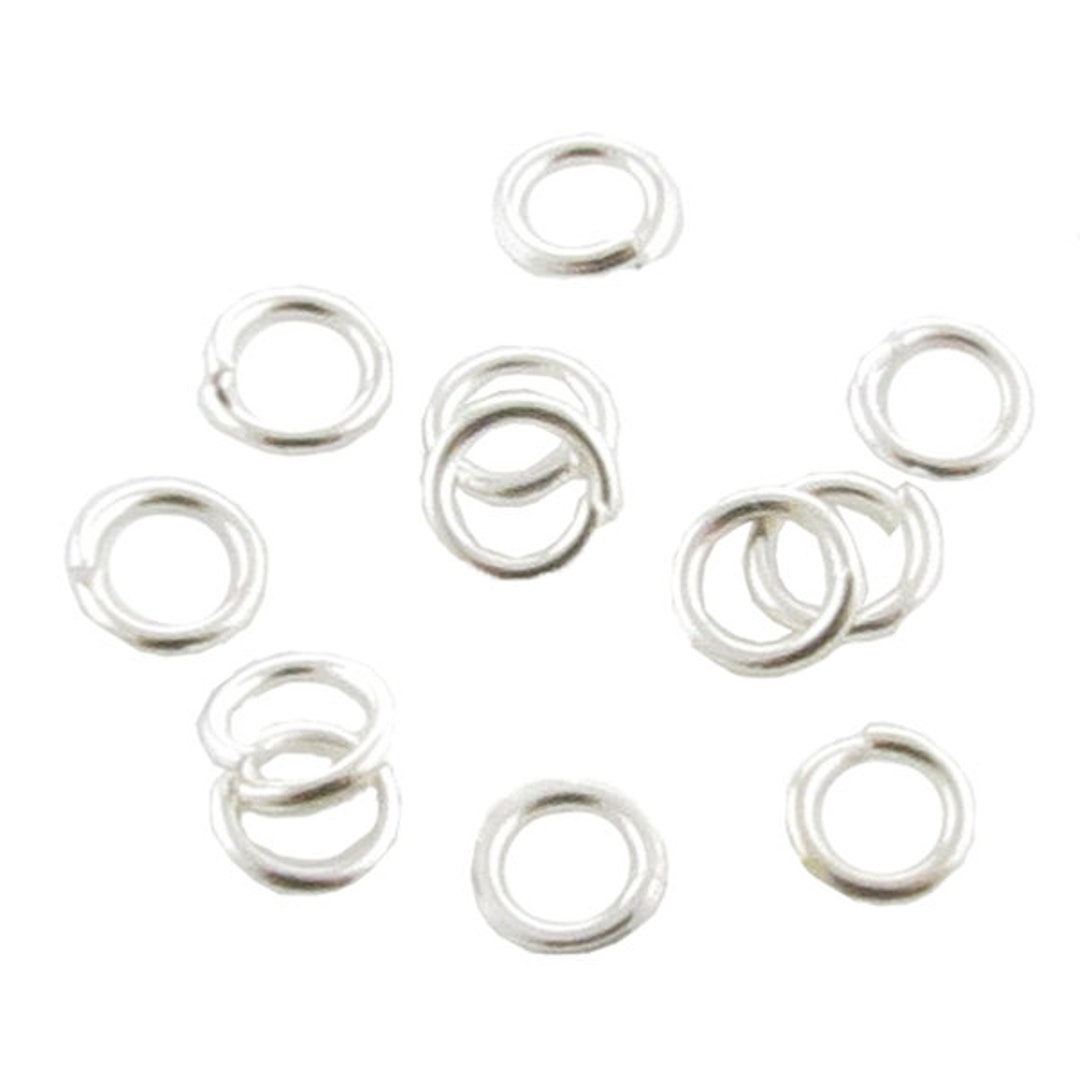 Bending Rings Open 4 Mm 100 Pieces Silver Color - Etsy