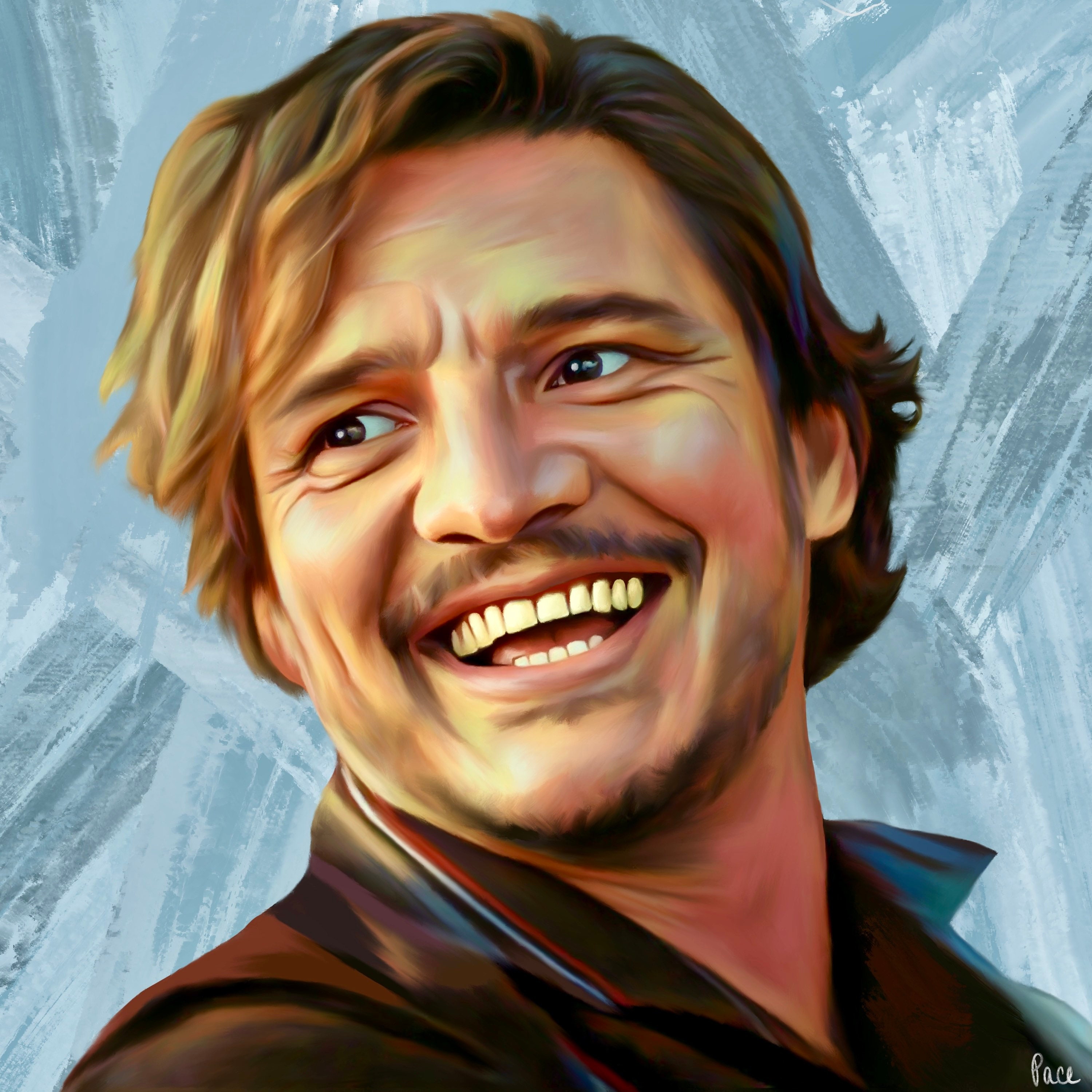 Pedro Pascal Fine Art Print - Etsy