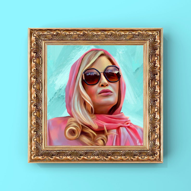 Jennifer Coolidge White Lotus Art Print - Etsy