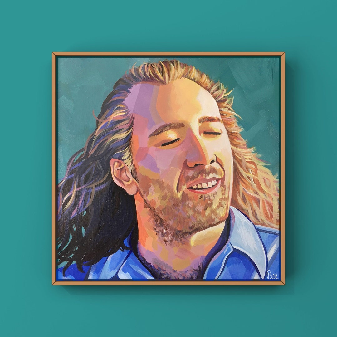 Nicolas Cage “con Air Meme” Fine Art Print - Etsy