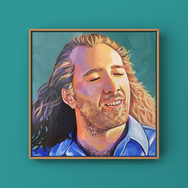 Nicolas Cage “con Air Meme” Fine Art Print - Etsy