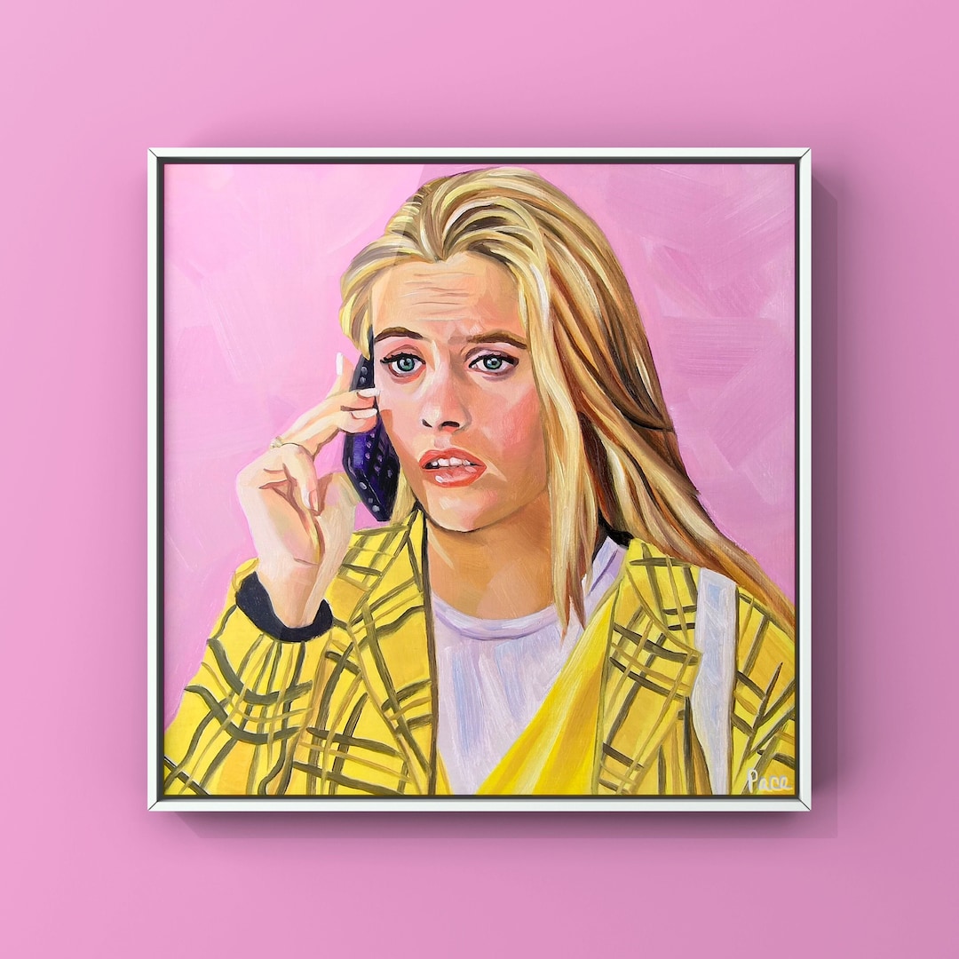 Cher Horowitz Clueless Fine Art Print - Etsy