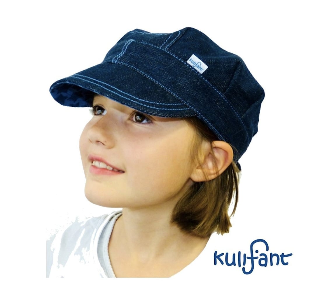 Jeans Denim Cap Denim Hat Peaked Cap Cap Cappy - Etsy