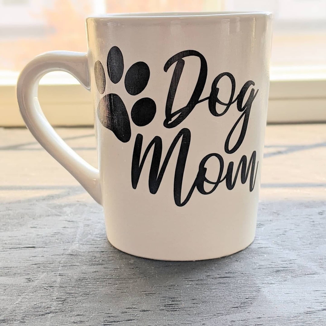 Dog Mom Coffee Mug, Dog Mom Life, Custom Dog Mom Coffee Mug, Dog Mom ...