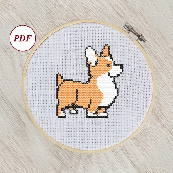 Dog Cross Stitch - Etsy