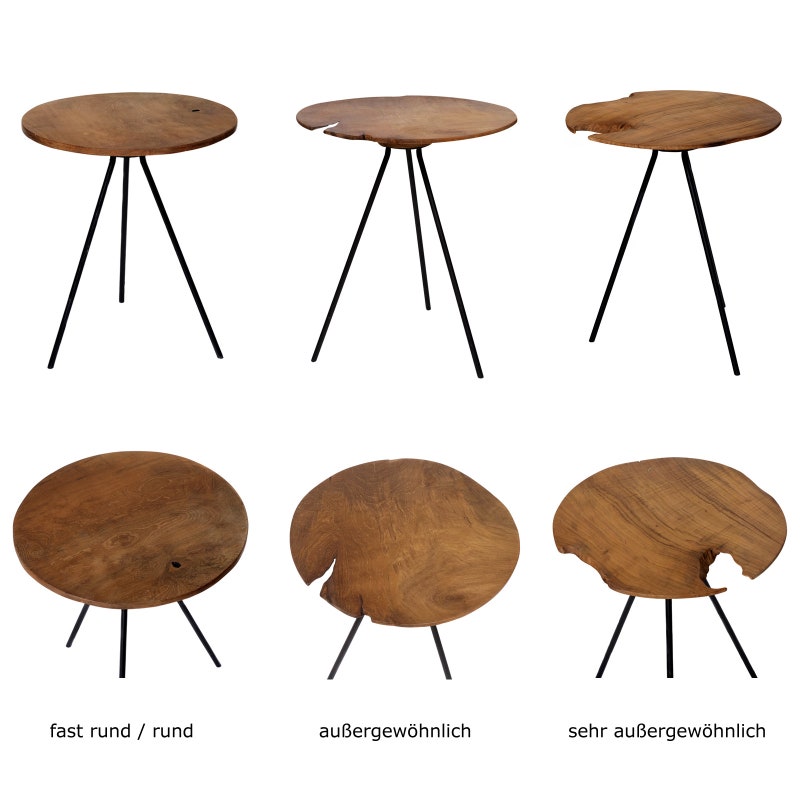 Teak Vintage Side Tables - Etsy