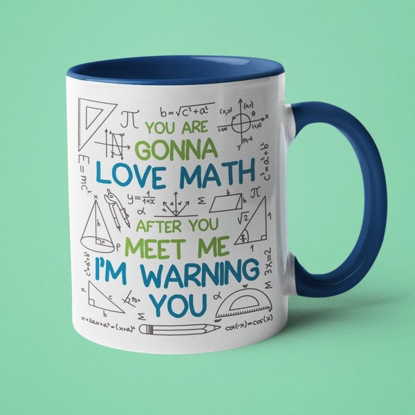 Math Mug - Etsy