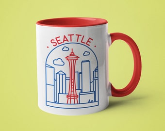 Seattle Mug | Etsy