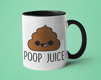 Poop Juice Mug | Etsy