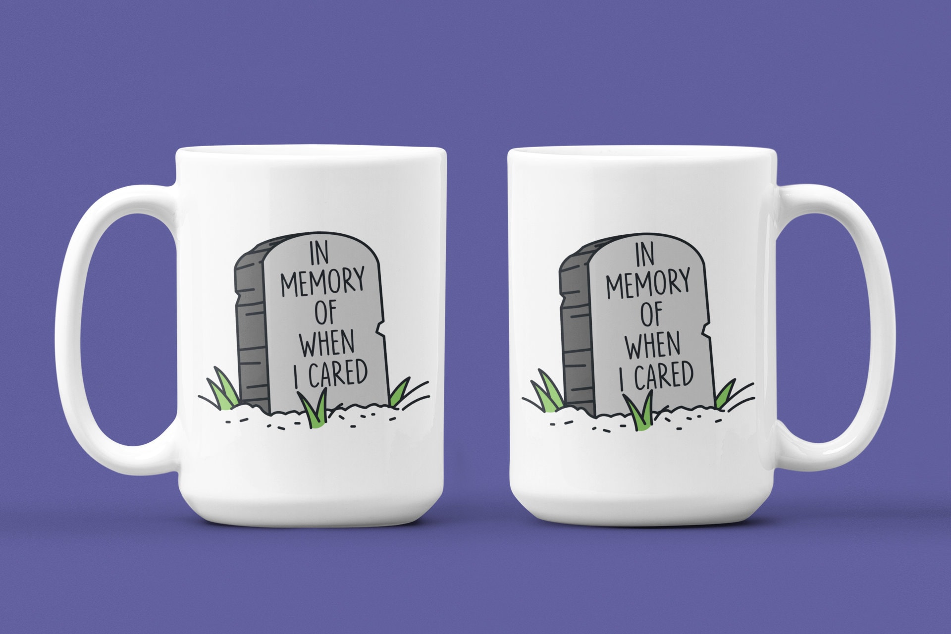 Funny Mug Mugs with Sayings Dark Humor In Memory of When I | Etsy