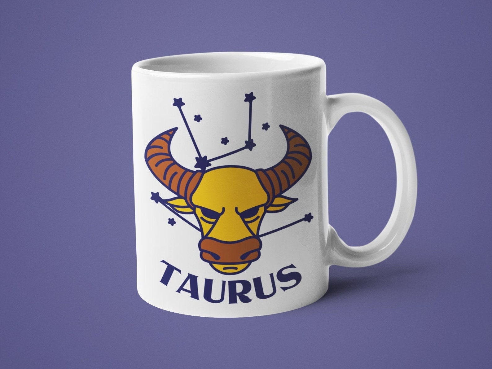 Zodiac Mug Taurus Gift Horoscope Mug Zodiac Gift Taurus - Etsy