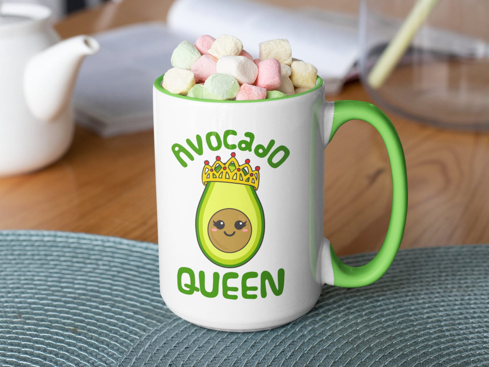 Cute Coffee Mug Avocado Lover Mugs for Women - Etsy