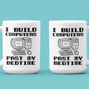 Computer Mug; Engineer Mug; Geek Mug; Computer Geek Gifts; Computer Engineer Gift; Computer ...