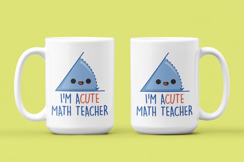 Math Teacher Mug Teacher Christmas Gift Funny Math Mug | Etsy