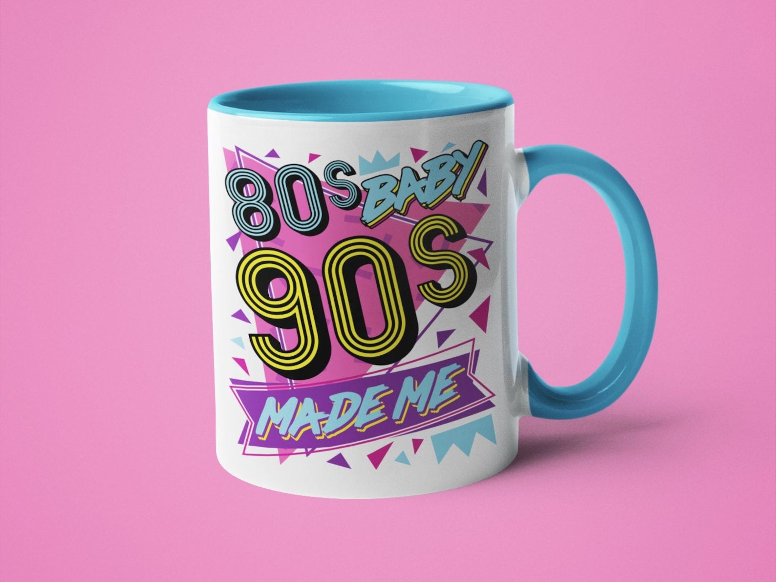 80s 90s Mug 80s Baby 90s Made Me Retro Mug Funny Coffee - Etsy