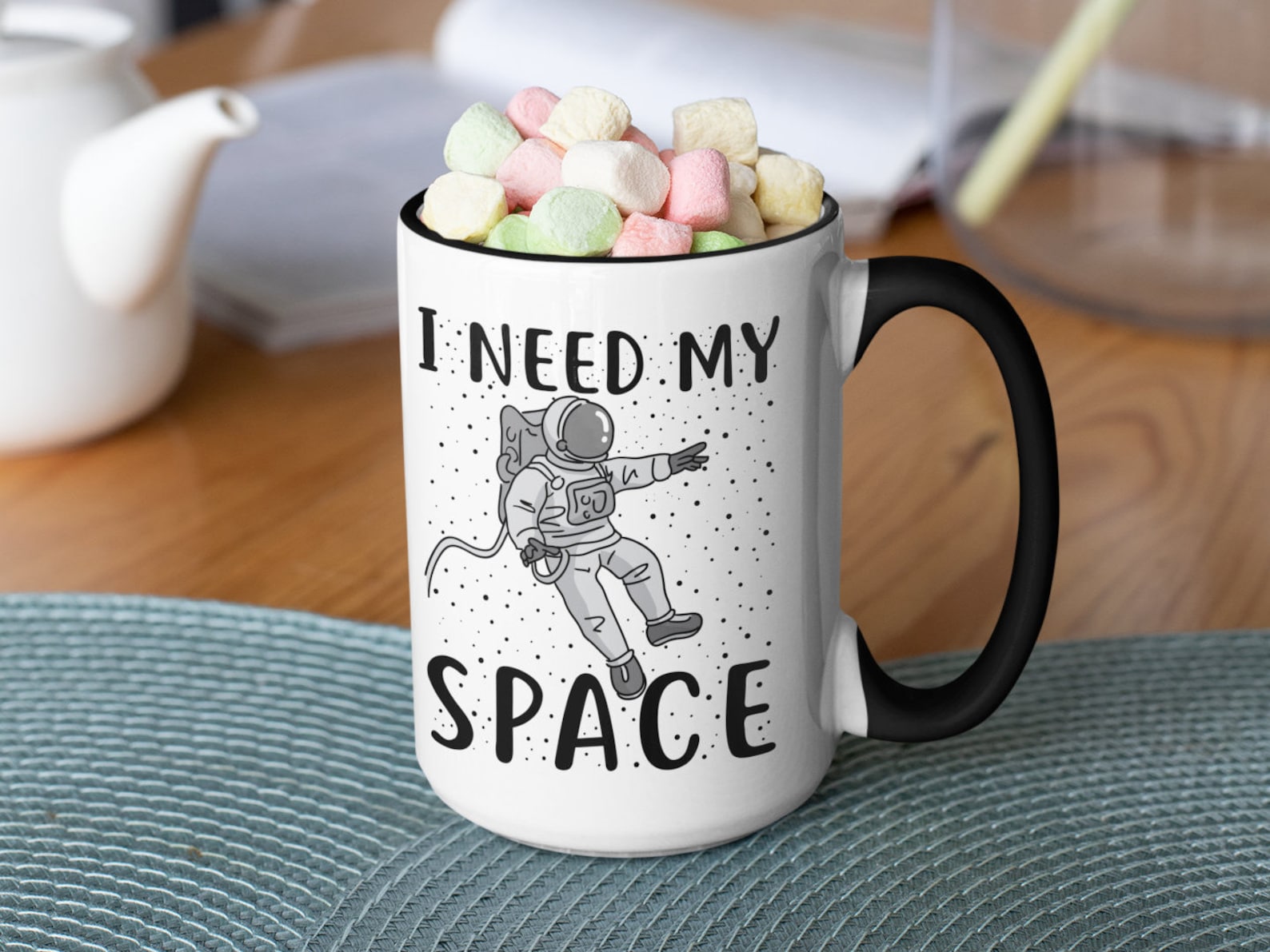 Funny Space Mug Space Lover Gift I Need My Space | Etsy