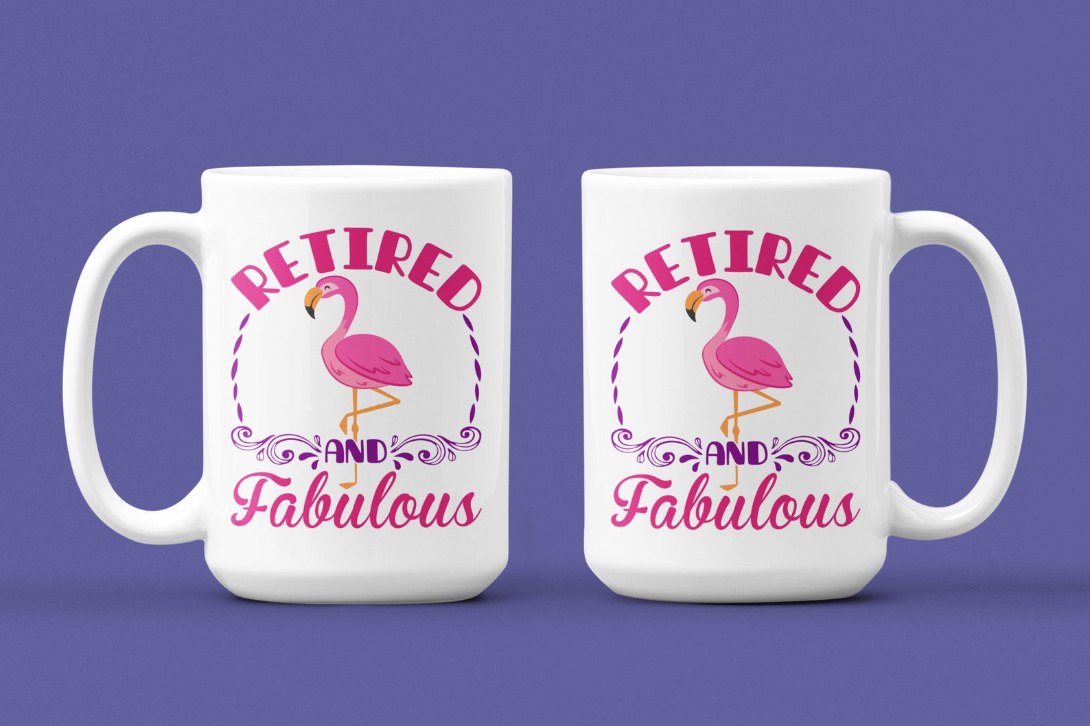 Retirement Mug Retired and Fabulous Retirement Gifts for - Etsy