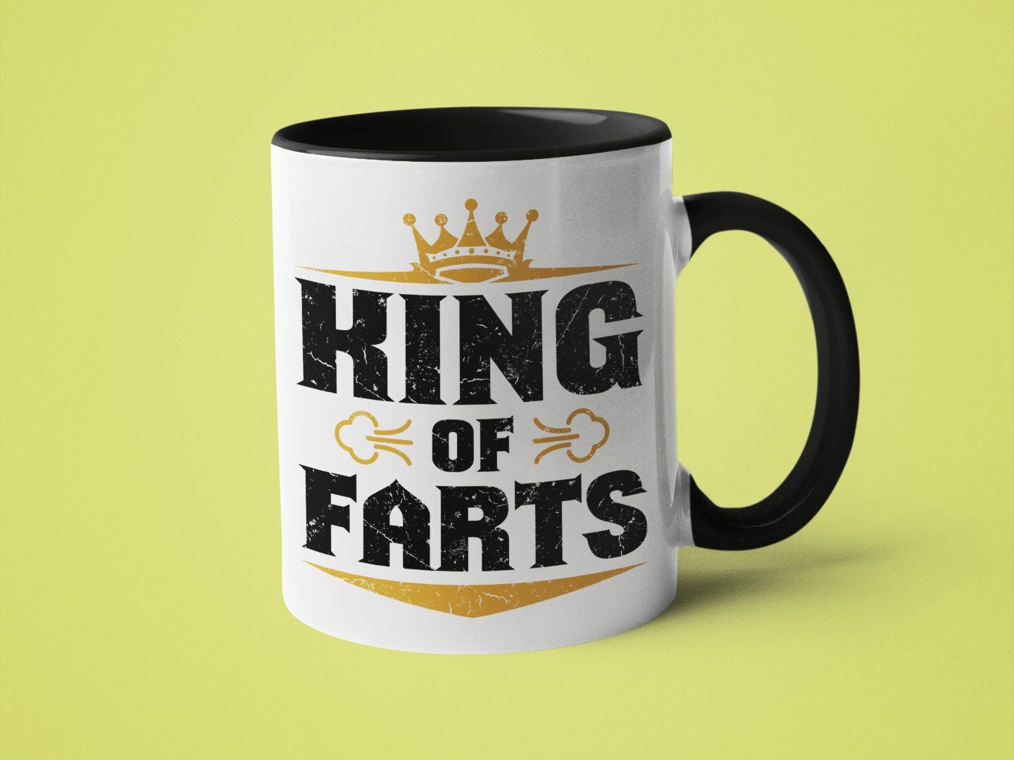 Dad Mug King Of Farts Dad Gift from Kids Funny Fart Mug | Etsy