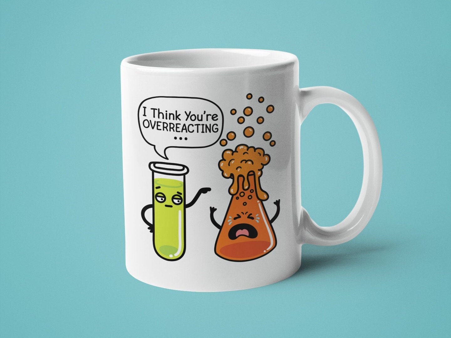 Chemistry Mug Chemistry Teacher Gift I Think You're | Etsy