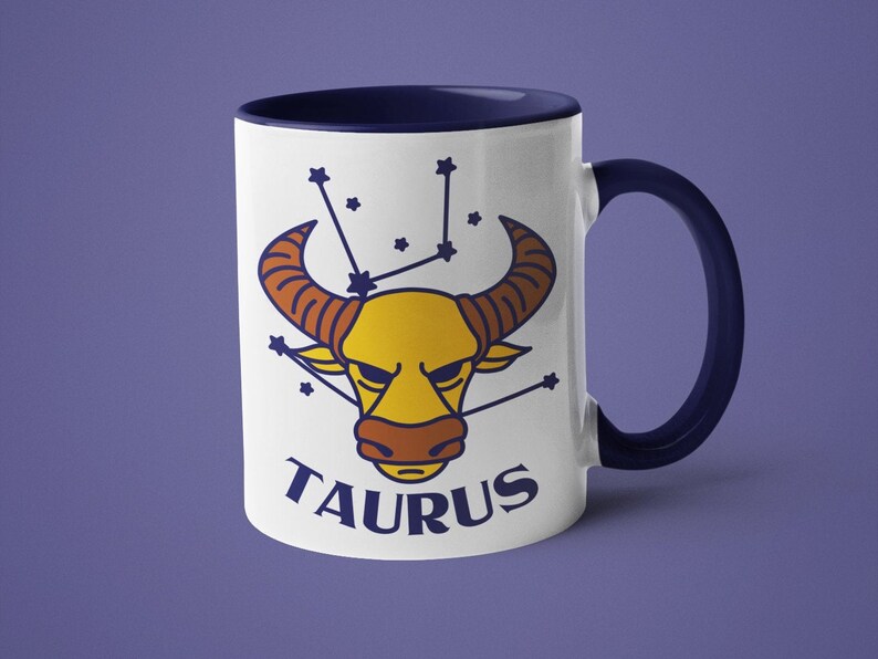 Zodiac Mug Taurus Gift Horoscope Mug Zodiac Gift Taurus - Etsy
