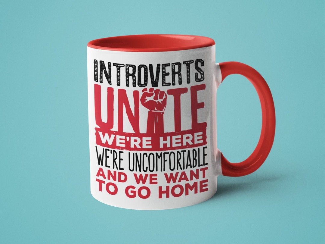 Introvert Mug, Introverts Gift, Funny Coffee Mug, Introverts Unite - Etsy