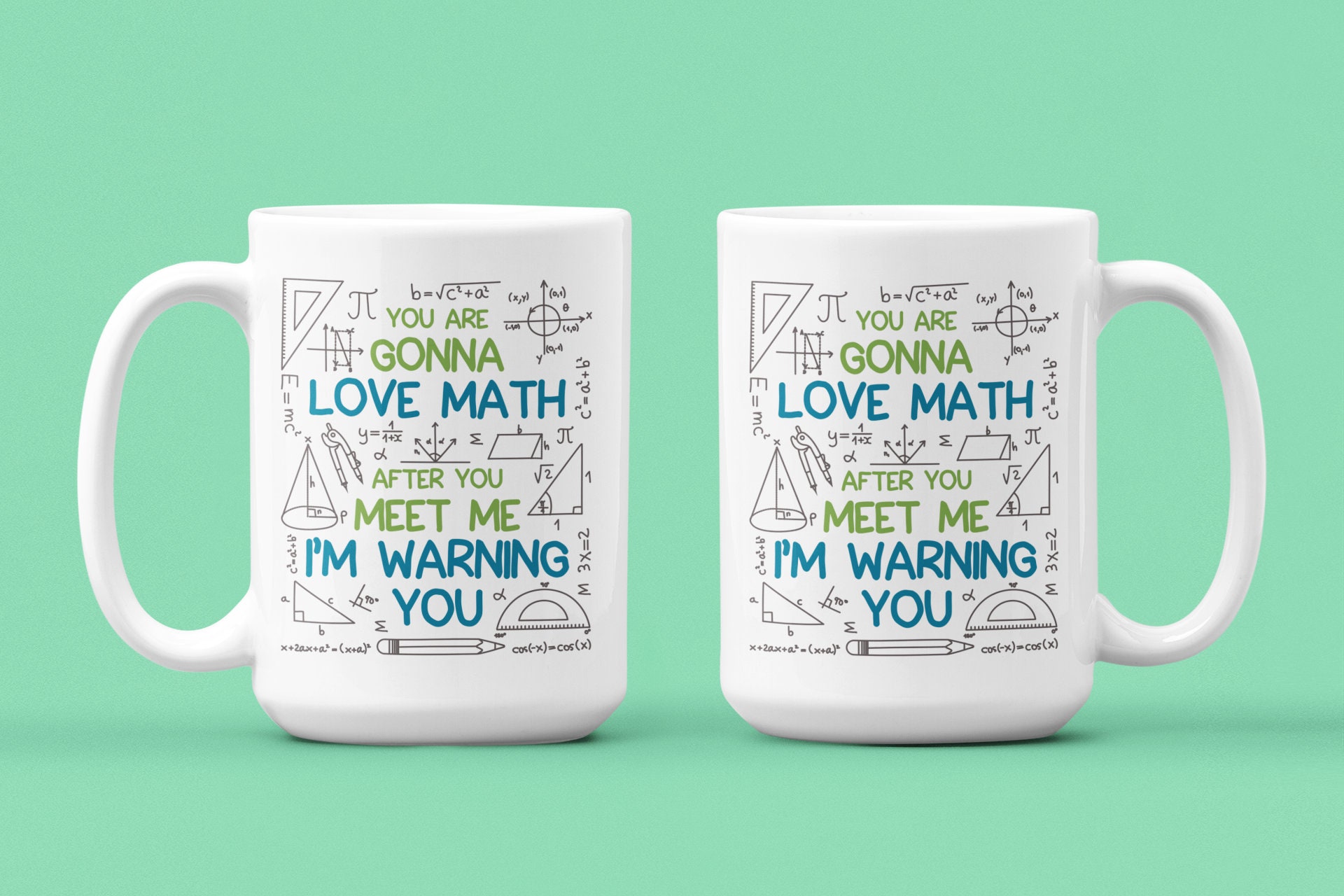 Math Mug Math Teacher Gift Funny Math Mug You Are Gonna | Etsy