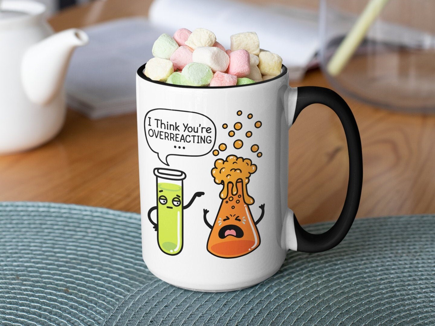 Chemistry Mug Chemistry Teacher Gift I Think You're | Etsy