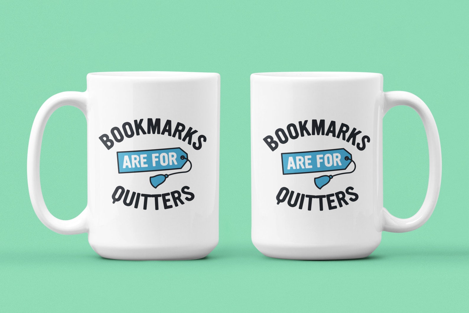 Reading Mug Book Lover Gift Reader Mug Bookmarks Are for - Etsy