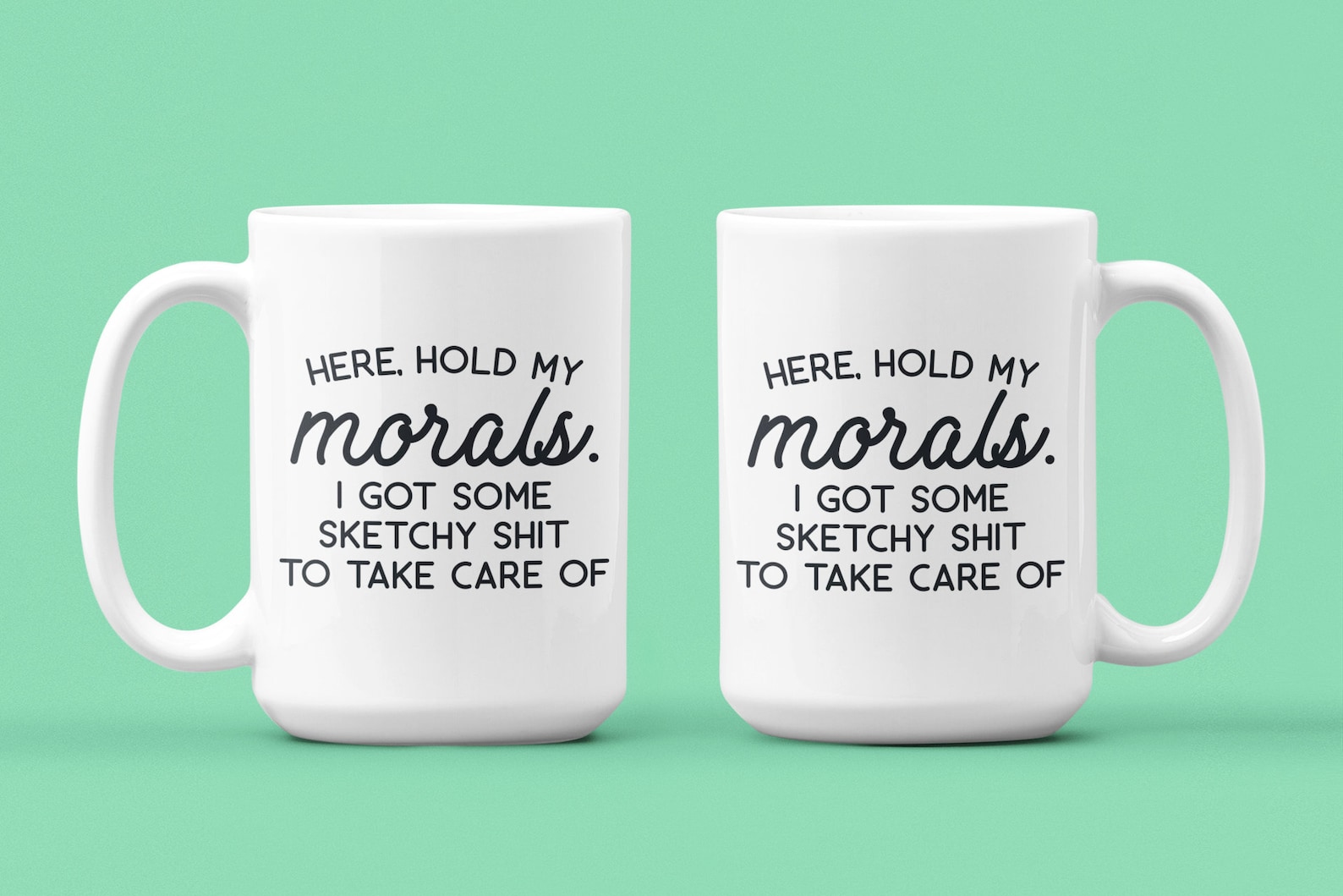 Funny Mug Mugs with Sayings Sarcastic Gift Here Hold My | Etsy