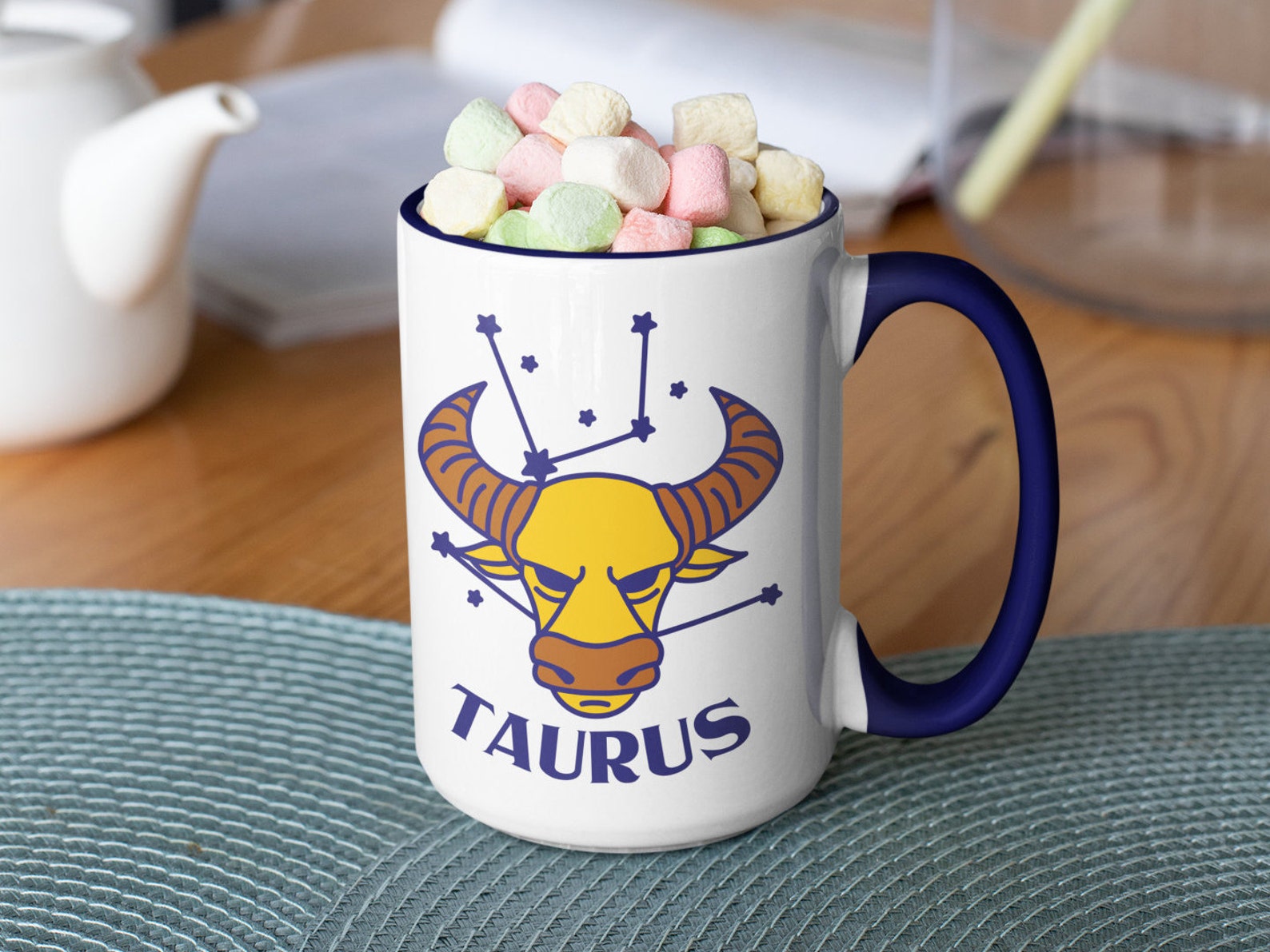 Zodiac Mug Taurus Gift Horoscope Mug Zodiac Gift Taurus - Etsy