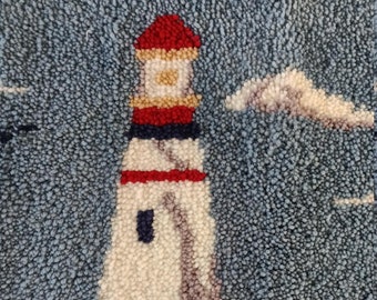 Lighthouse Rug | Etsy
