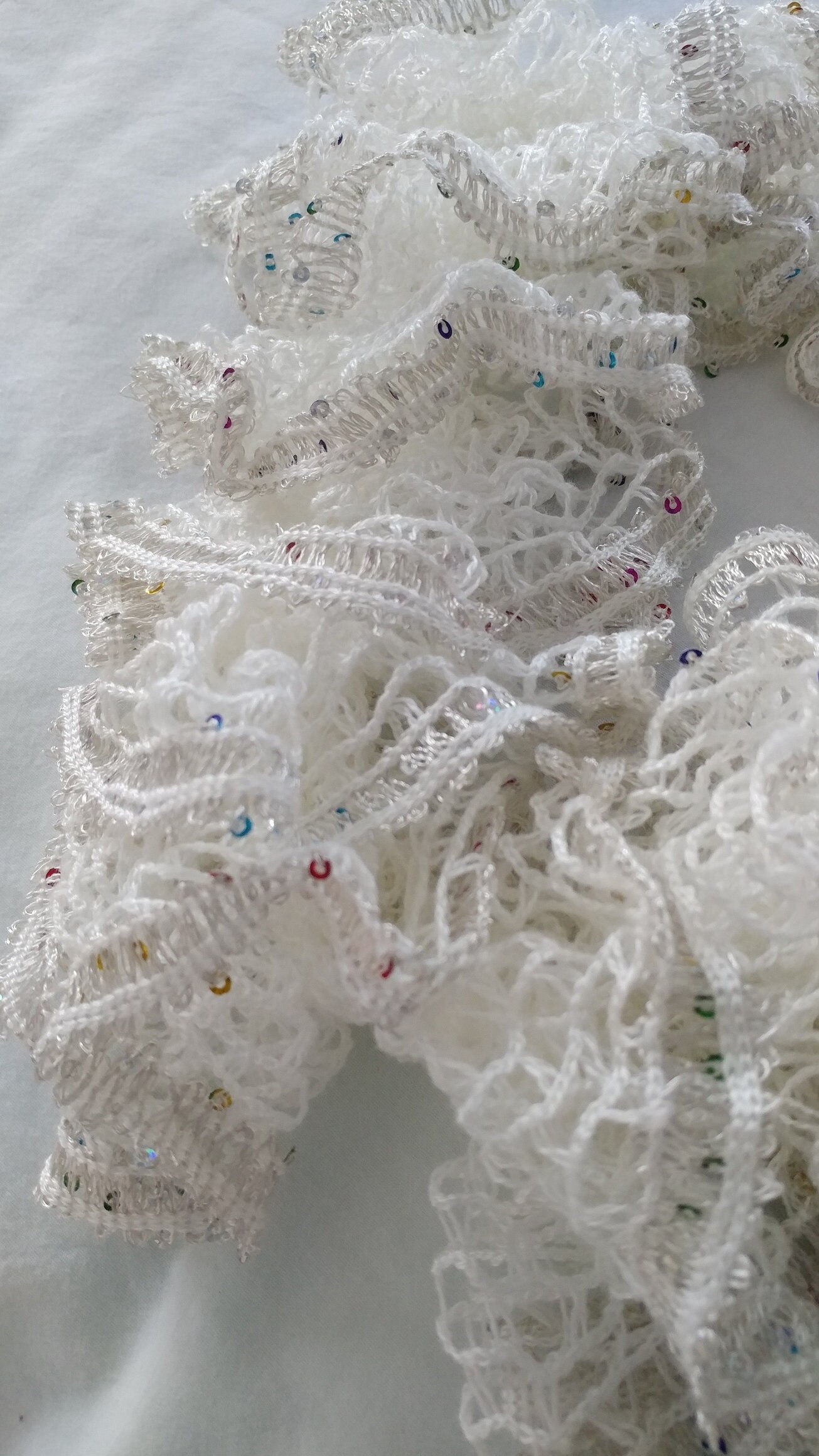 Winter White Scarf - Etsy