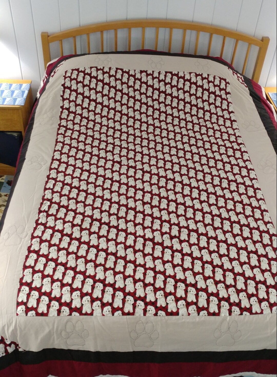 Poodle Quilt - Etsy