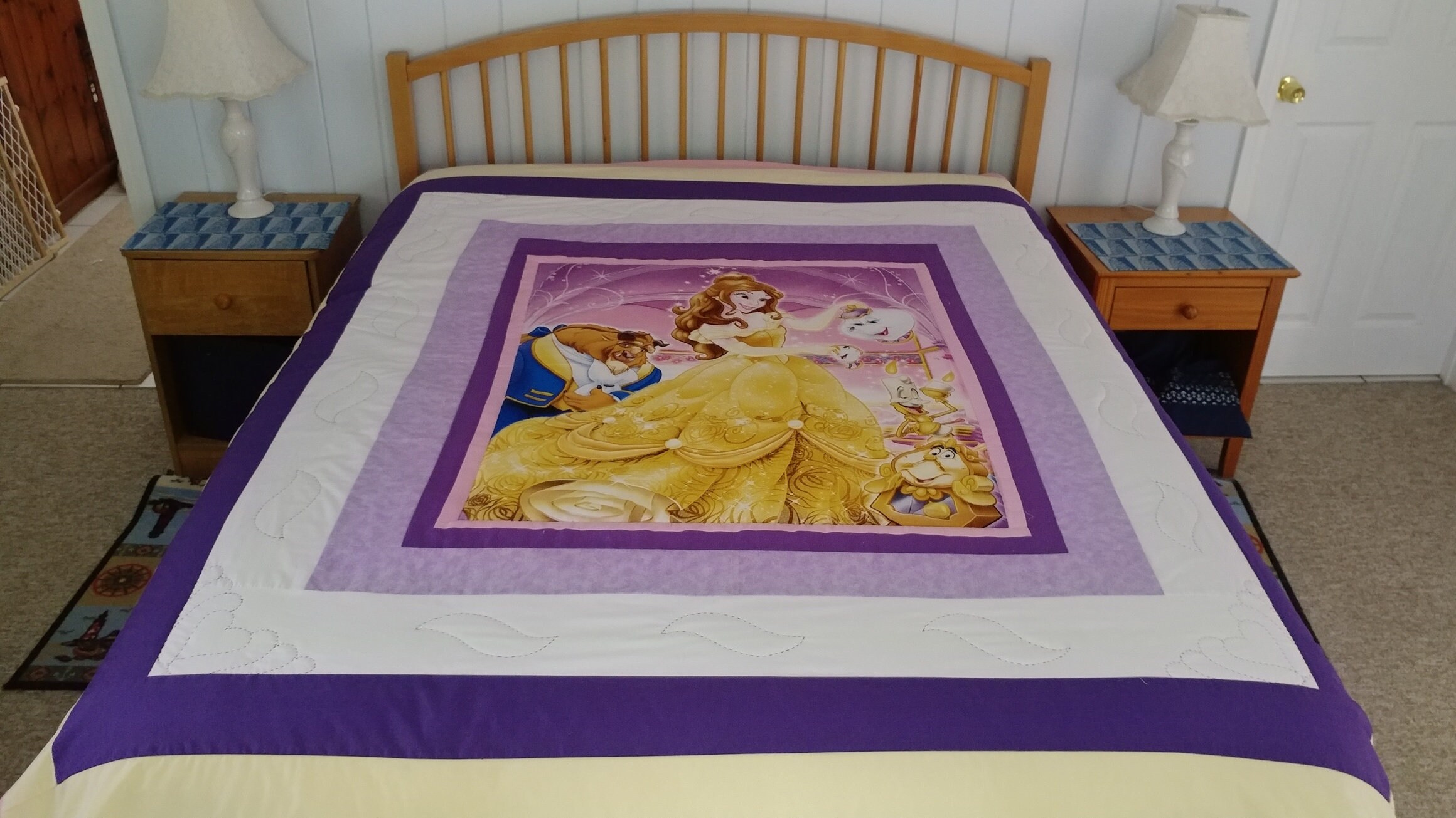 Beauty and the Beast Quilt - Etsy