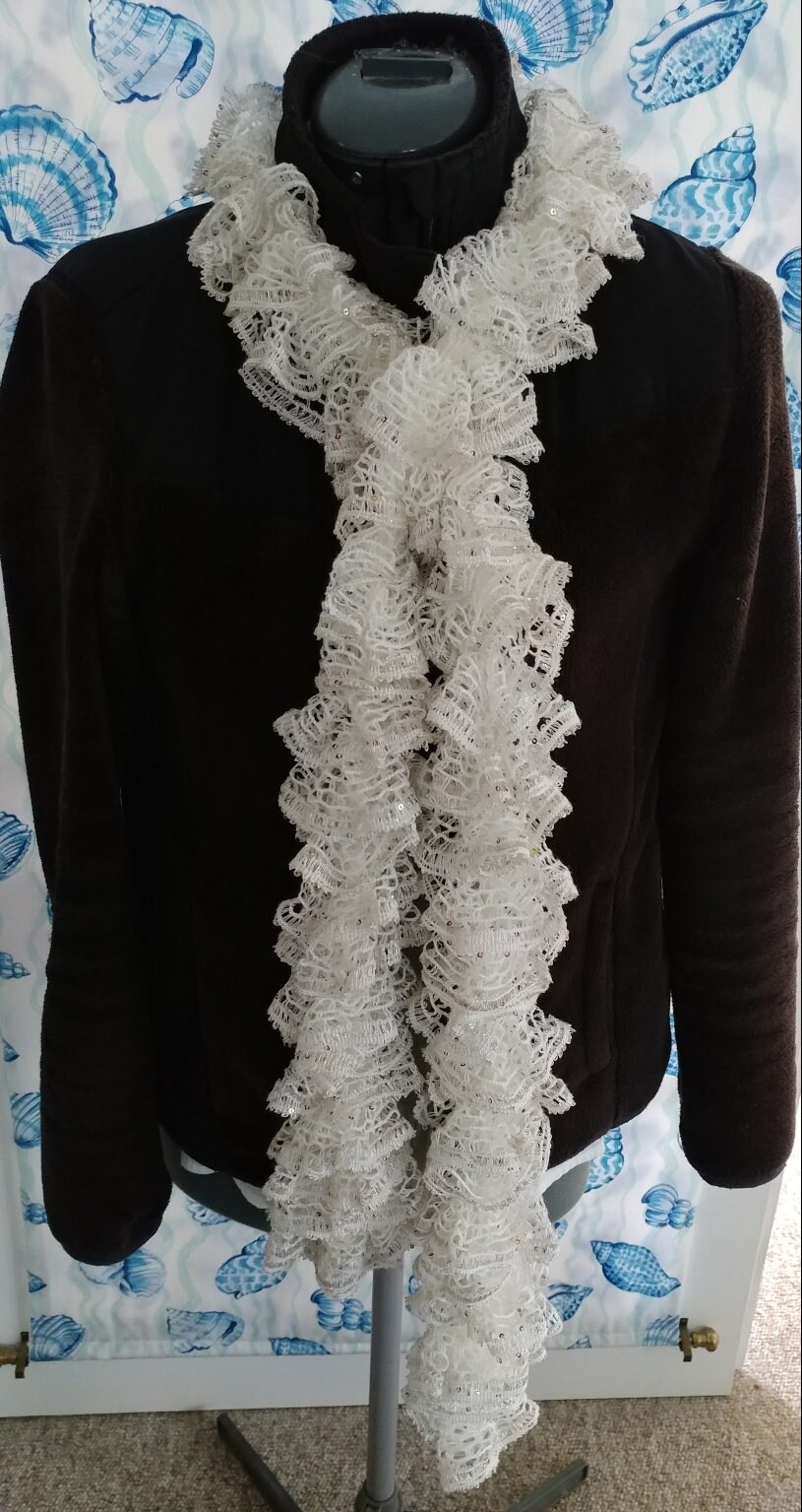 Winter White Scarf - Etsy