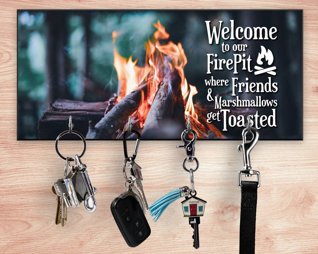 Lake House Key Holder for Wall Personalized Key Ring Holder - Etsy