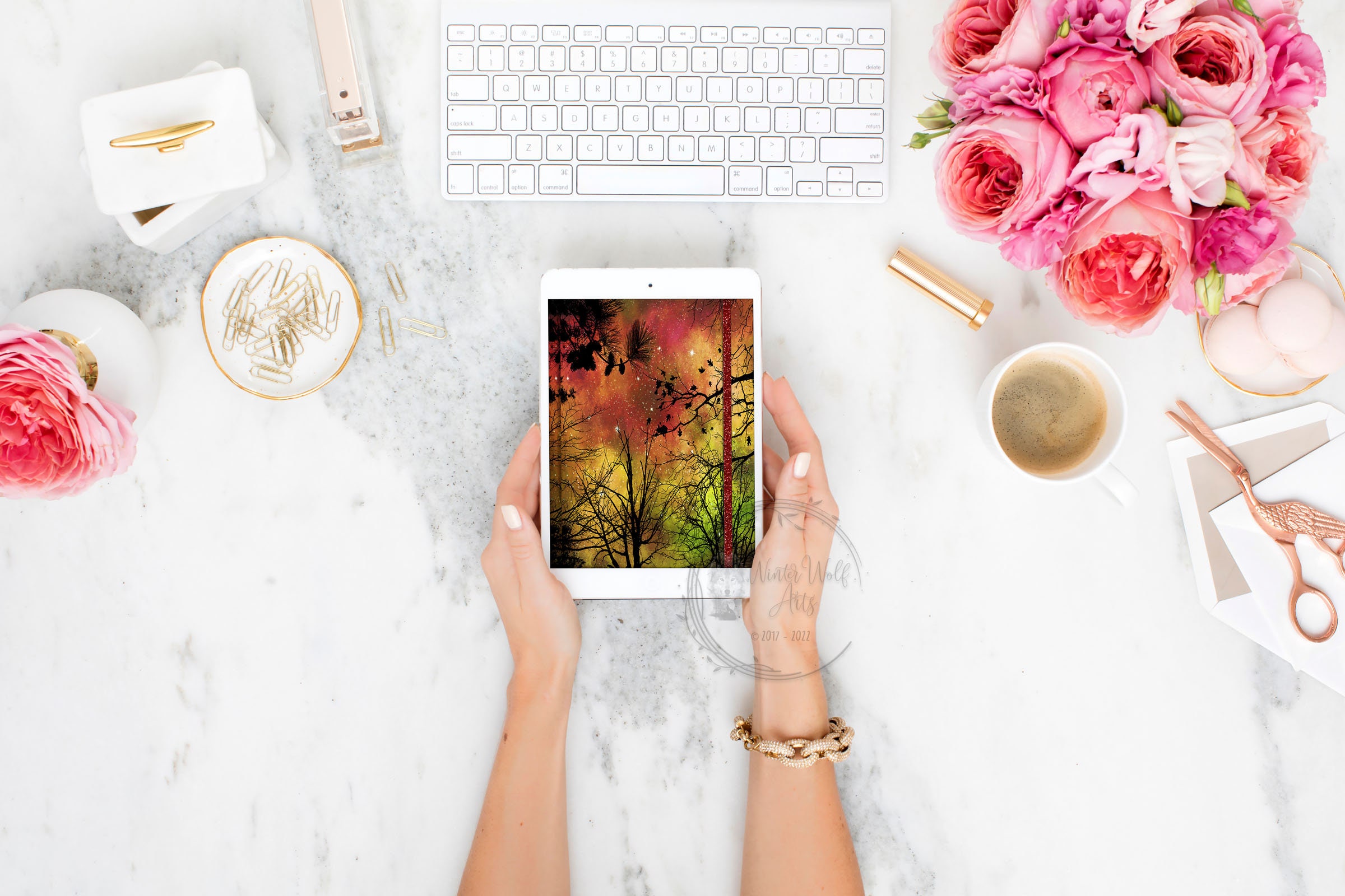 Pink Diamond Tufted Bling Digital Planner Cover Transparent | Etsy