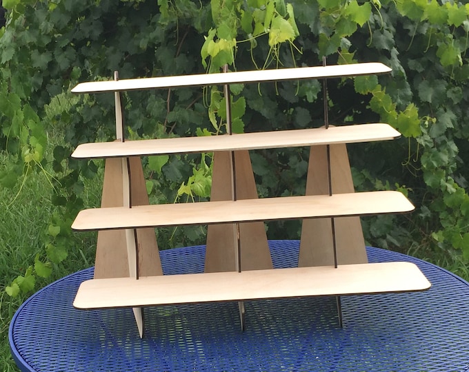 Extra Support Four Tier Wooden Shelf - Etsy