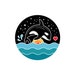 Orca Breaching Sticker. Orca Sticker. Killer Whale Sticker. Tilikum ...