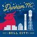 Durham Bull City Sticker. Durham NC Sticker. North Carolina - Etsy