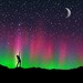 Northern Lights Magnet. Northern Lights Artwork. Reach for the Stars ...