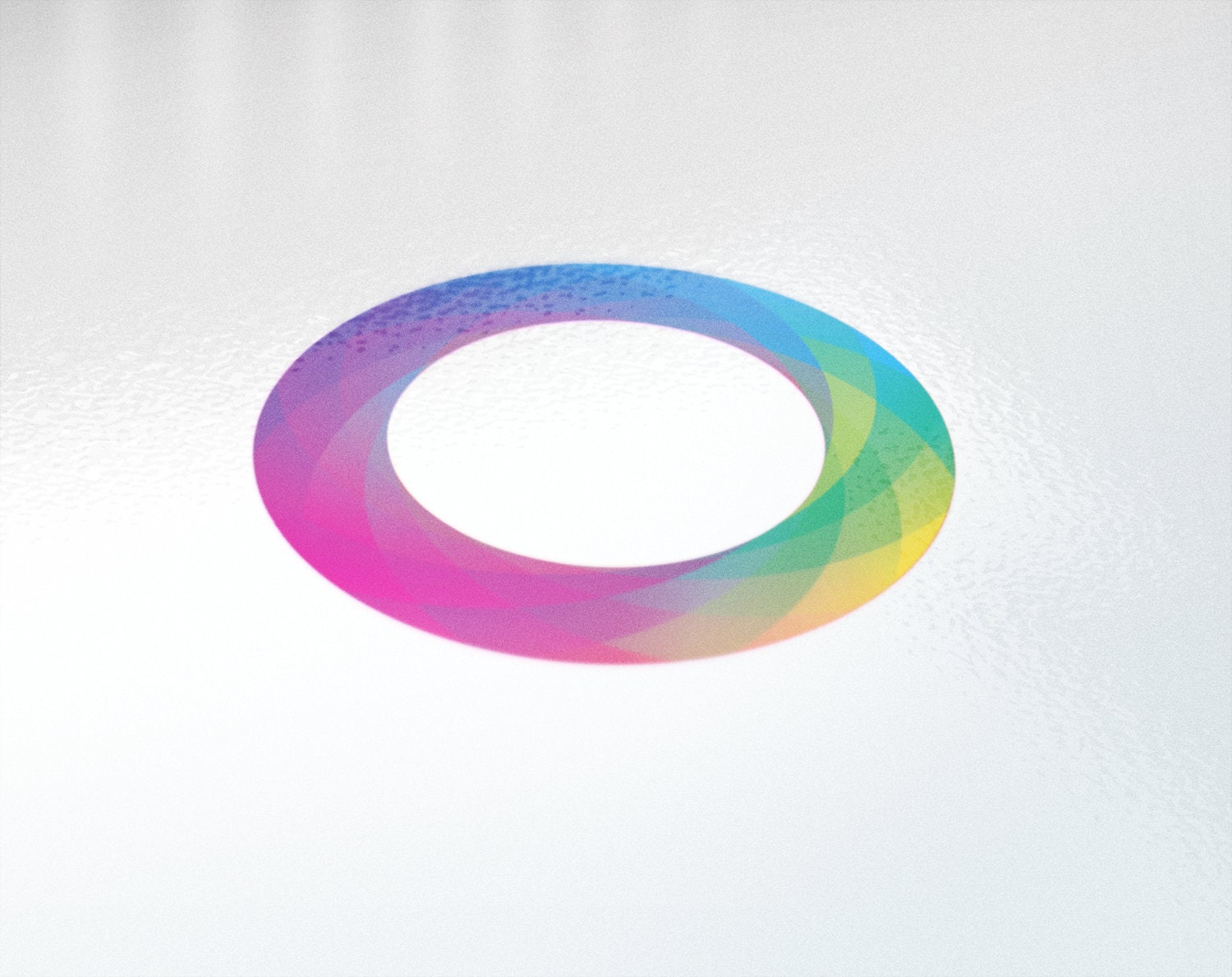 Rainbow Circle Round Logo. Rainbow Vector Logo Design. Rainbow Logo ...