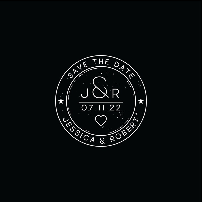 Wedding Logo Instant Download. Save the Date Logo. Wedding Monogram ...