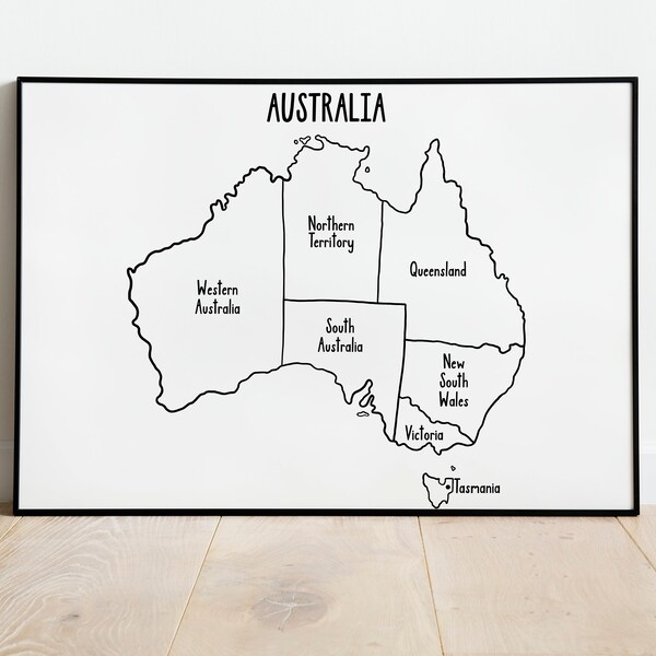 Printable Sales Map - Etsy