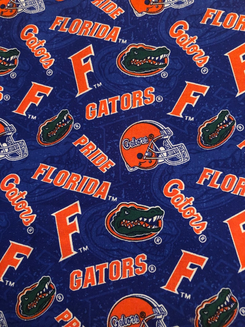 Florida Gator Face Mask With Moldable Nose Piece - Etsy