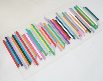 Wall Sculpture Wood Wall Art in Happy and Bold Colors. Circle - Etsy