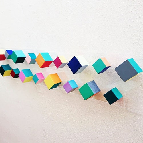 Original and Modern Wood Wall Art.© Rectangular Large Long - Etsy