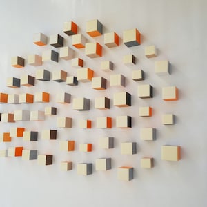 Set of Cubes, Hand Painted With High Quality,shiny Epoxy Resin Front ...