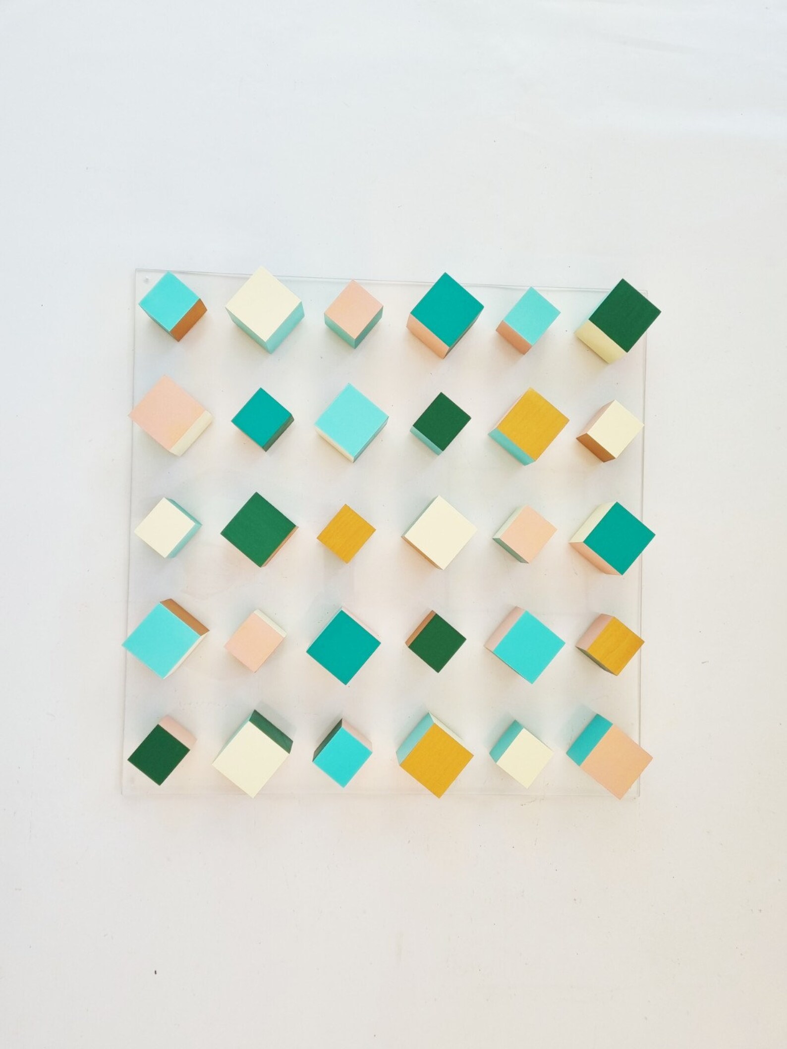 Abstract Wood Wall Art Geometric Block Art Sculpture Wall - Etsy